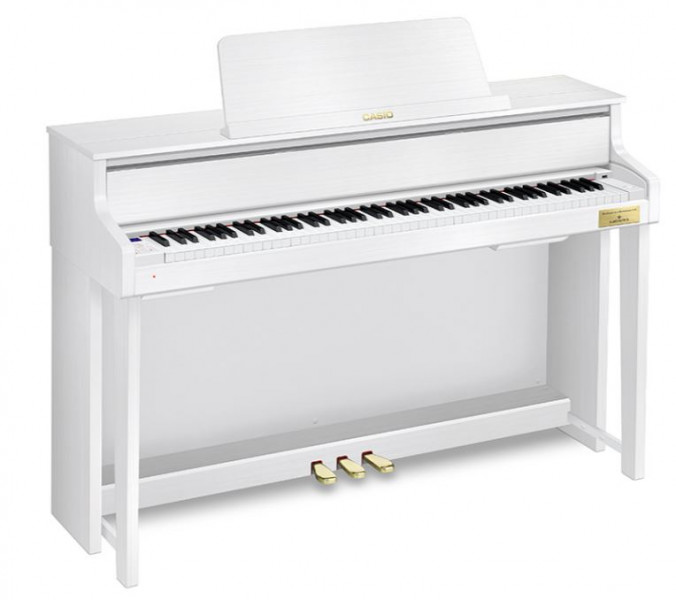 Casio GP 310 Blanc mat Grand Hybrid Celviano- Dorélami